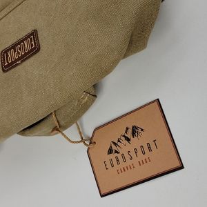 EuroSport | Bags | Eurosport Canvas Wwii Retro Backpack | Poshmark